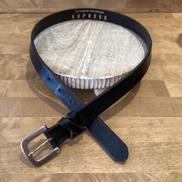 Express | Accessories | Vintage Express Genuine Italian Leather Belt ...